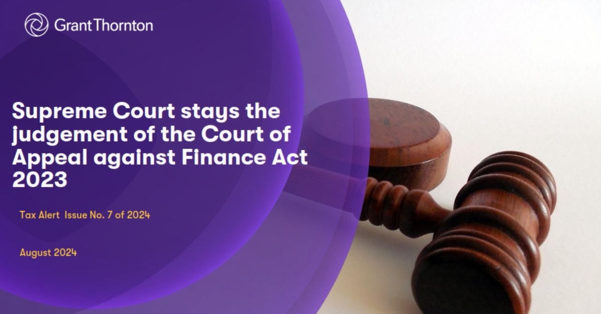 Tax Alert Issue No. 7 of 2024 | Grant Thornton